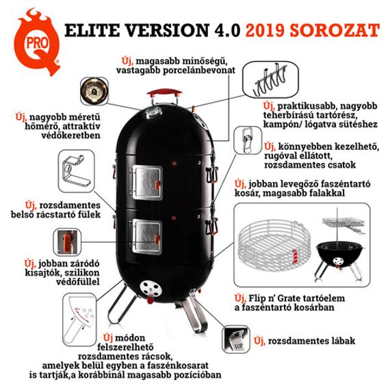 ProQ® Ranger Elite V4 töltényszmóker - ProQ - BBQ Expedition - Grill webáruház